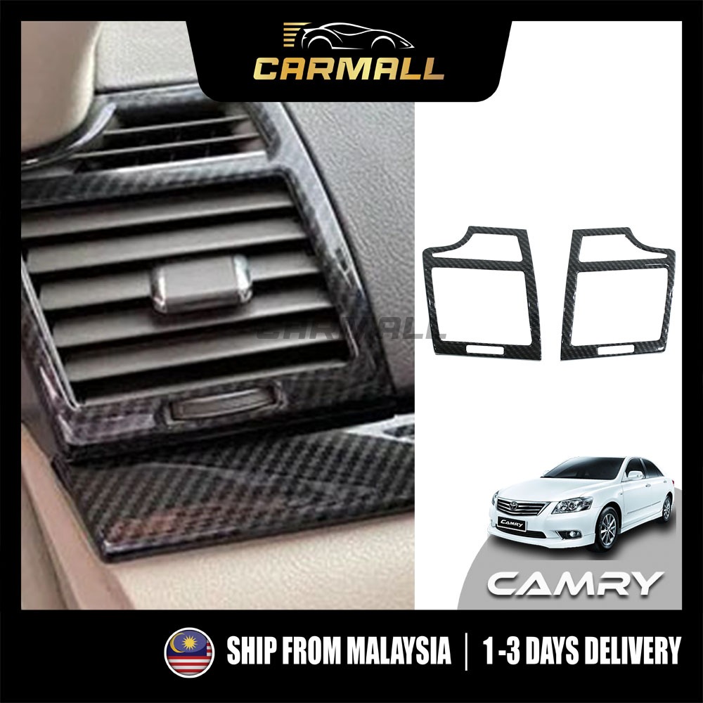 Toyota Camry XV40 ACV40 ACV41 ASV40 Side Aircond Lining Carbon Fiber ...