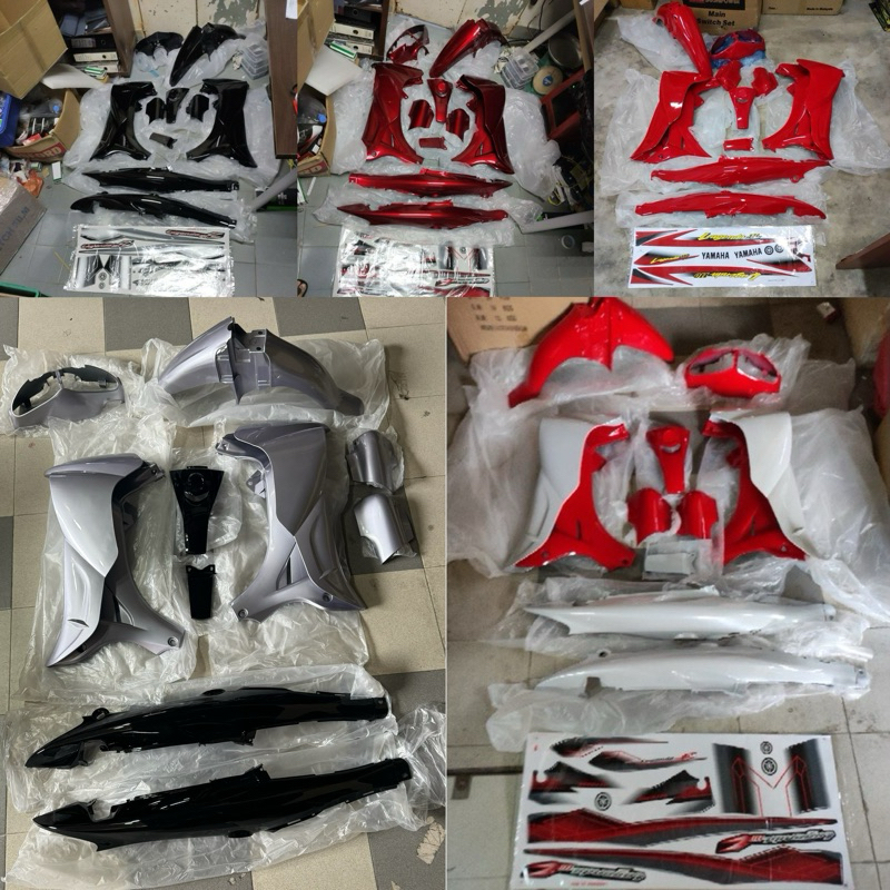 Coverset cover set (HLD) Yamaha srl110 srl 110 lagenda110 lagenda 110 ...
