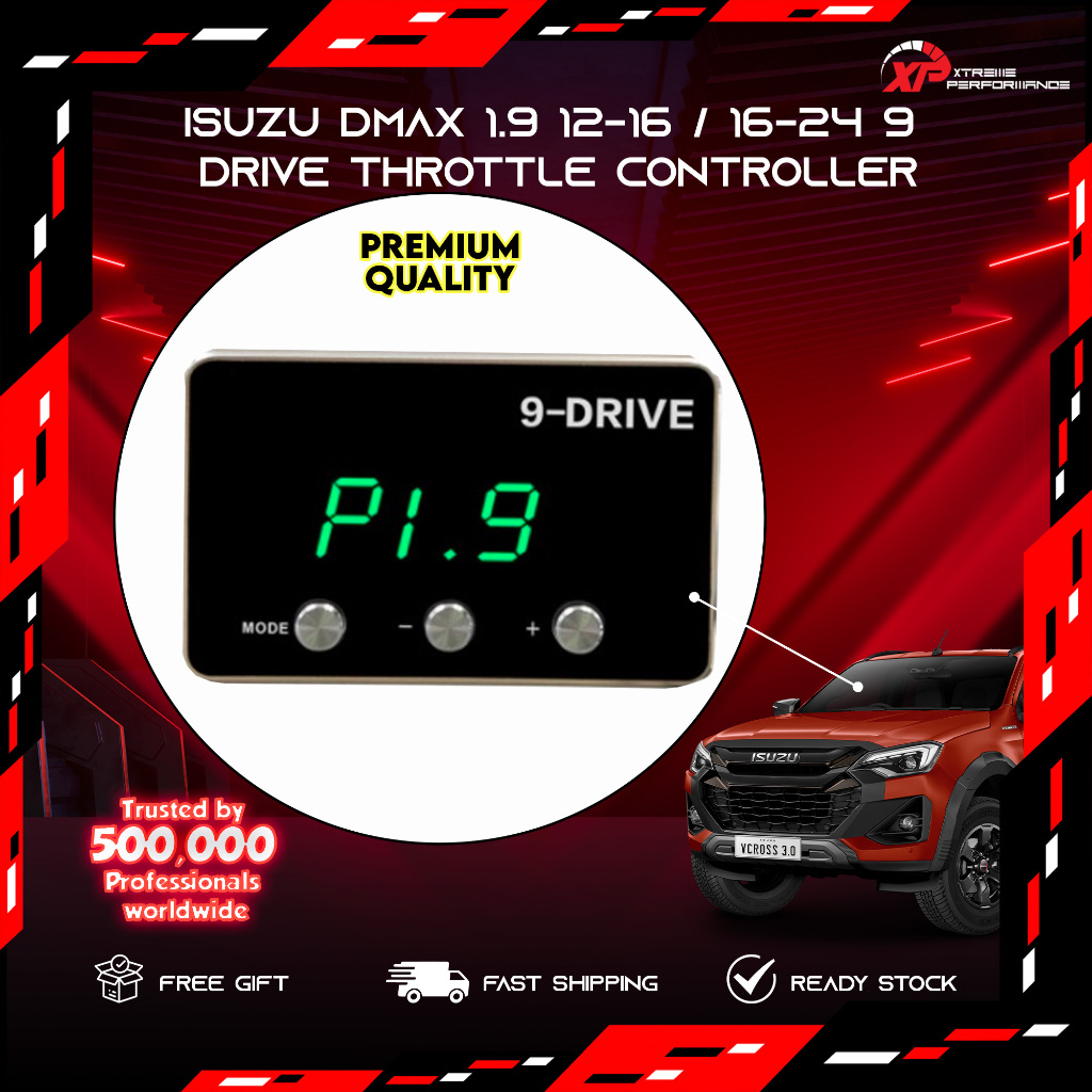 Isuzu Dmax 1.9 12-16 / 16-24 9 drive Throttle Controller | Shopee Malaysia