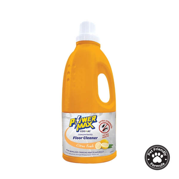 PowerMax Concentrated Floor Cleaner 1000ml - Citrus Fresh | Shopee Malaysia