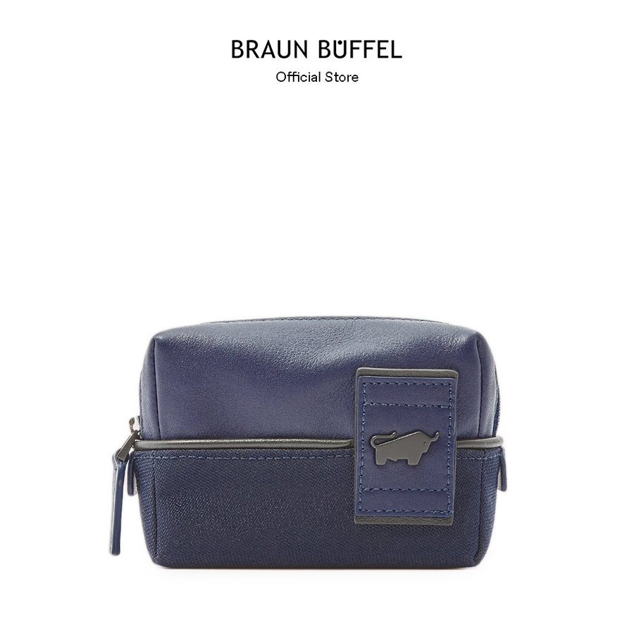 Braun Buffel Barry Small Pouch In Midnight Blue | Shopee Malaysia
