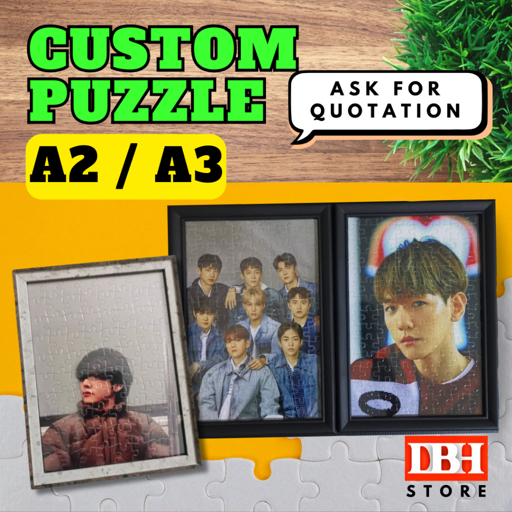 CUSTOM PUZZLE A3/ A2 (ask for quotation) | Shopee Malaysia