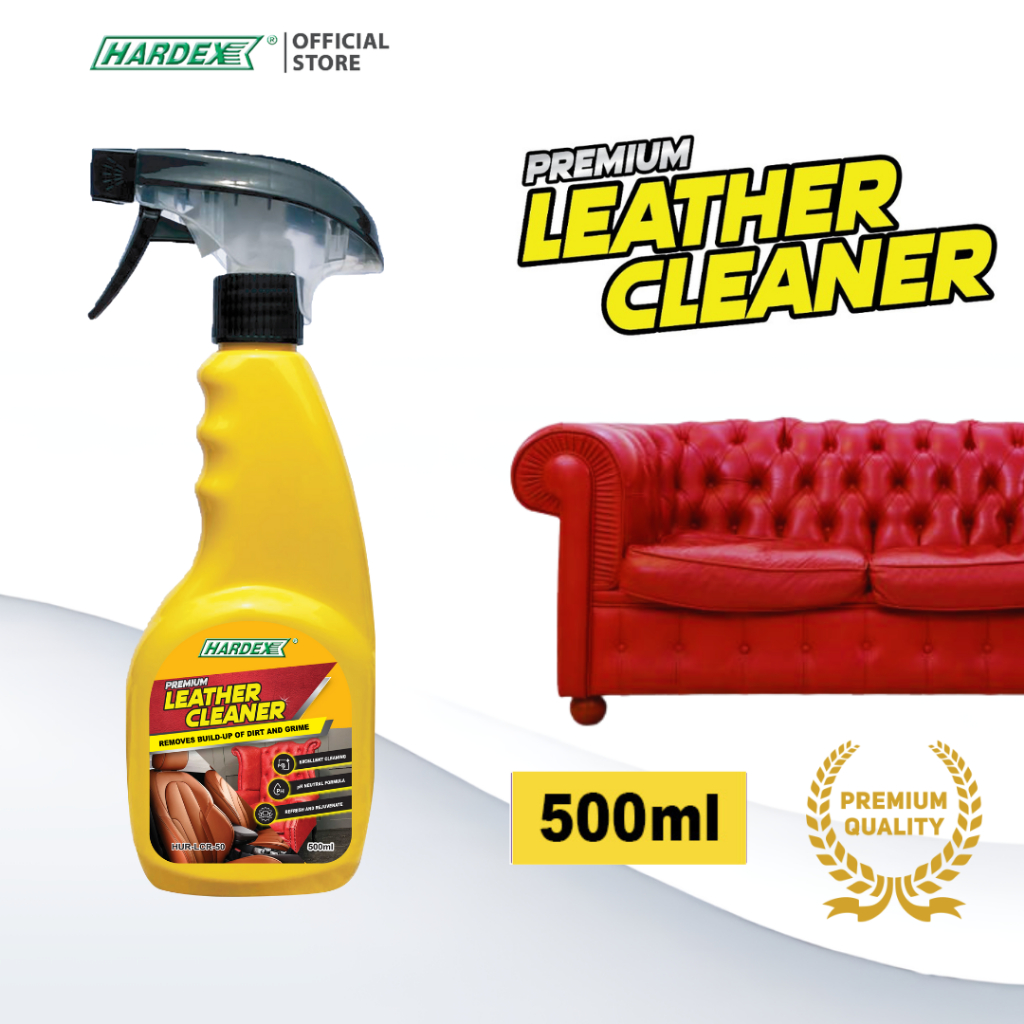 Hardex Premium Leather Cleaner (500ml) HUR-LCR-50 | Shopee Malaysia