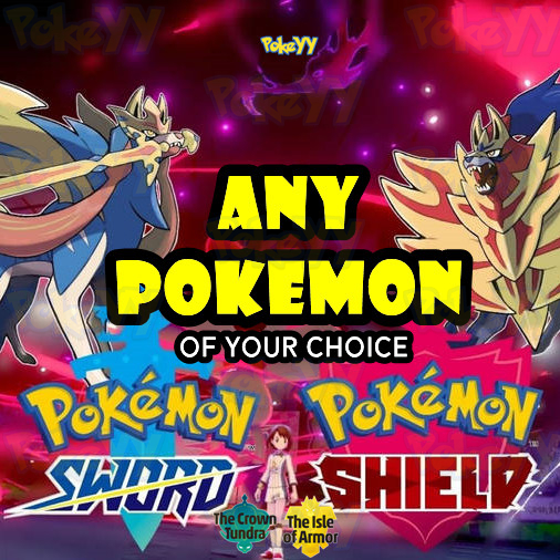 SWSH ANY Pokemon | SHINY 6V | Pokemon Sword Shield | Default / Custom ...