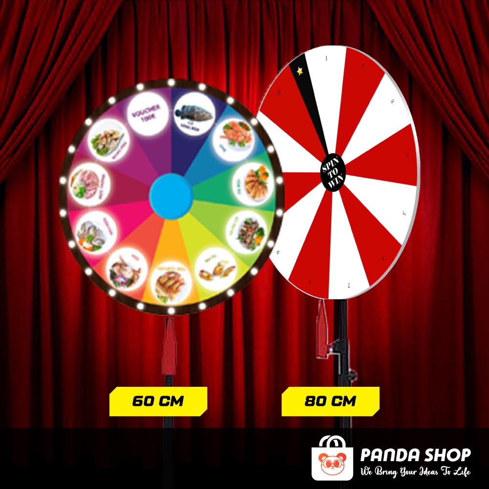 Fortune Wheel Spin Stand Custom Printing (Bring Your Ideas To Life ...