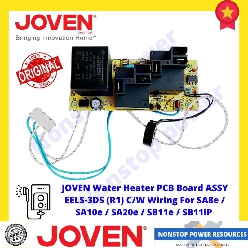 JOVEN Shower Water Heater SA8e SA10e SA20e SB11iP SL30iP Original PCB ...