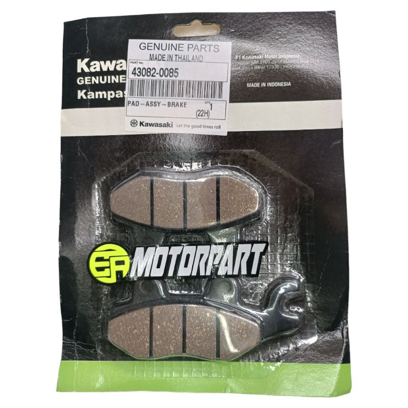 KAWASAKI RR150 ZX150 BRAKE PAD 100% ORIGINAL KAWASAKI | Shopee Malaysia