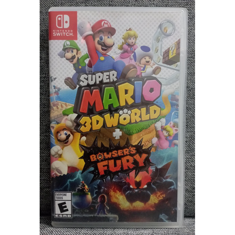 Super Mario 3D World + Bowser’s Fury (Physical) (Used) (Nintendo Switch) | Shopee Malaysia