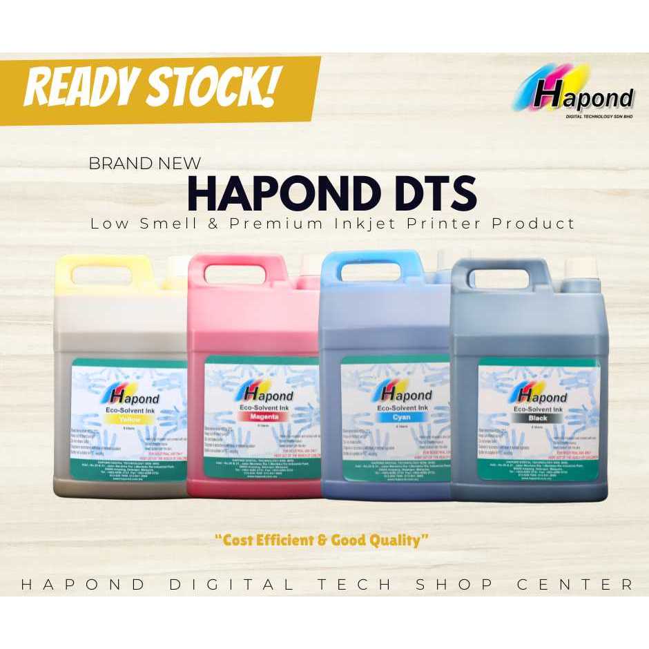 READY STOCK INK!!! Hapond KONICA DTS INK (Konica/Ricoh/Spectra ...