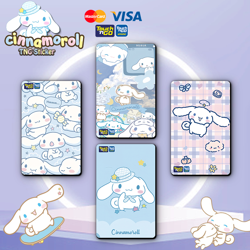 CINNAMOROLL (1) - Tng Touch N Go/Bank Card Sticker Cover (Buy4Free1 ...