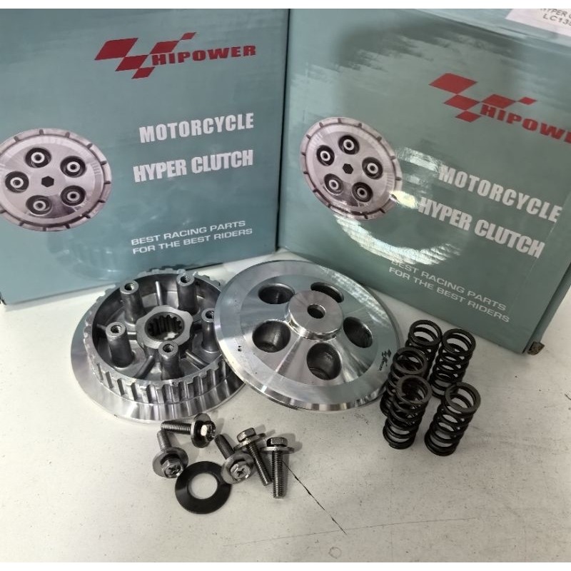 HIPOWER YAMAHA LC135 4S Y15 HYPER CLUTCH VERSION NEW 5 SPRING (INCLUDE ...