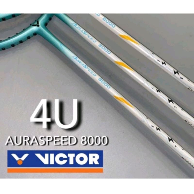 victor auraspeed 8000 raket badminton original badminton racket ...