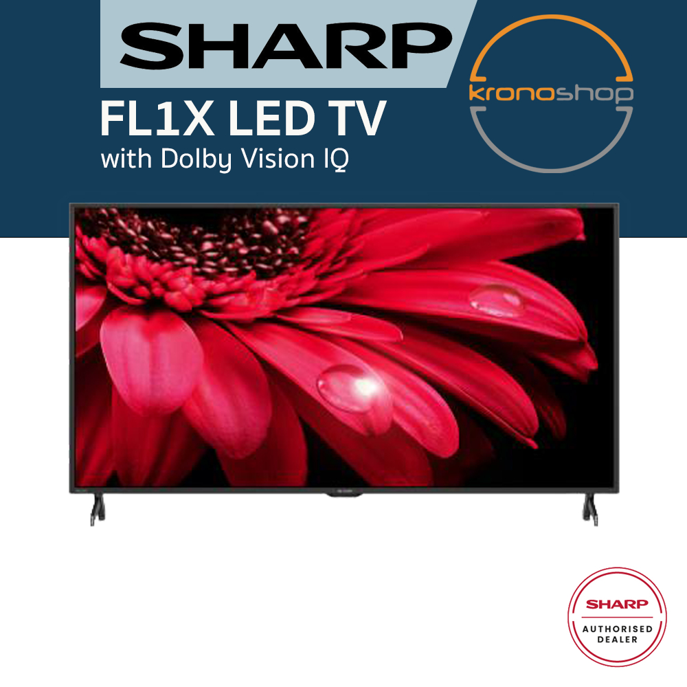 Sharp FL1X 50/55/65 INCH 4K UHD Google TV LED TV 4TC50FL1X 4TC55FL1X ...