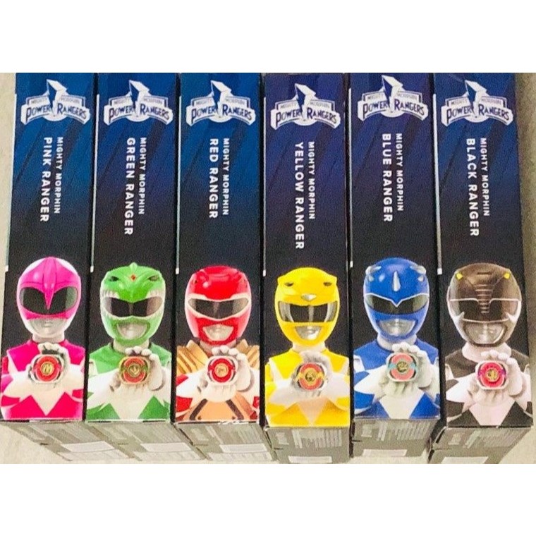 Hasbro Power Rangers Lightning Collection Remastered Mighty Mophin Blue ...