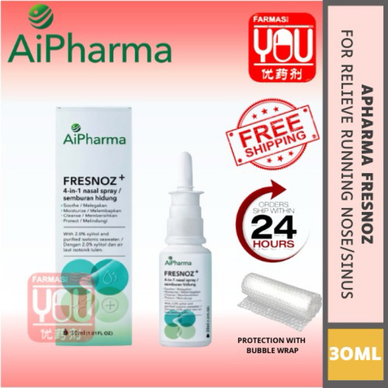 AiPharma Fresnoz+ 4-In-1 Nasal Spray 30ML | Shopee Malaysia