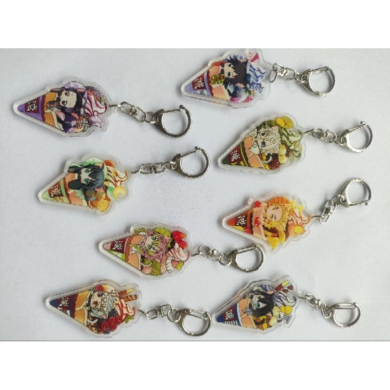 Anime Demon Slayer Hashira Acrylics Keychain -Muichiro,Kyujuri,Sanemi ...