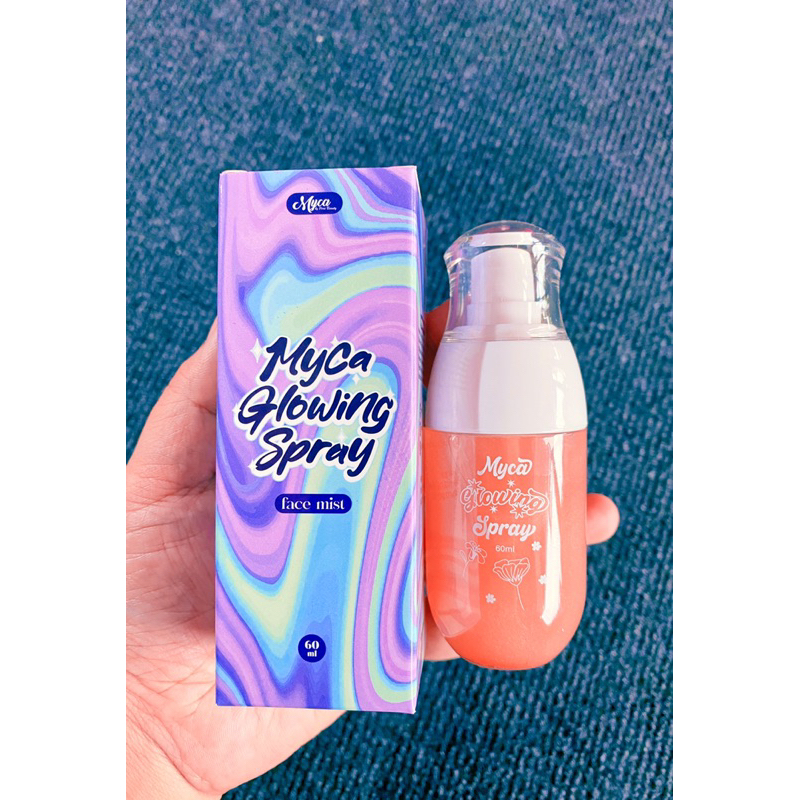 MYCA GLOWING SPRAY / FACE MIST 💯ORIGINAL HQ | Shopee Malaysia