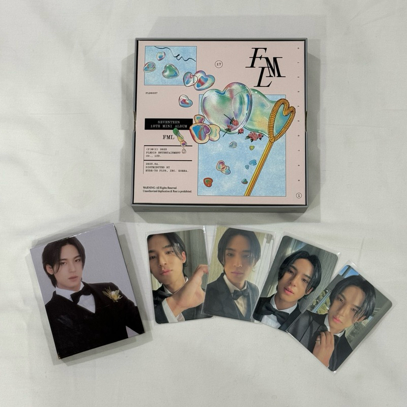 seventeen carat version FML album mingyu set | Shopee Malaysia