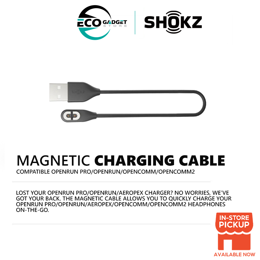 Shokz OPENRUN PRO/OPENRUN/OPENCOMM/OPENCOMM2 Magnetic Charging Cable ...