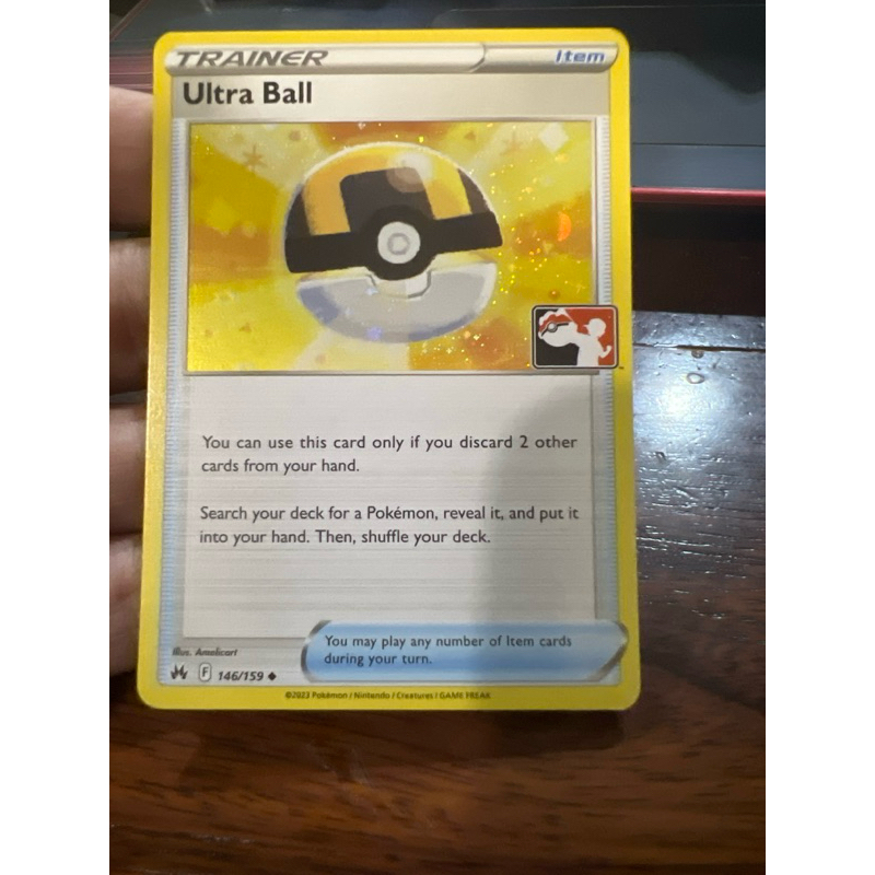 Pokemon tcg - Ultra ball play stamp promo holo | Shopee Malaysia
