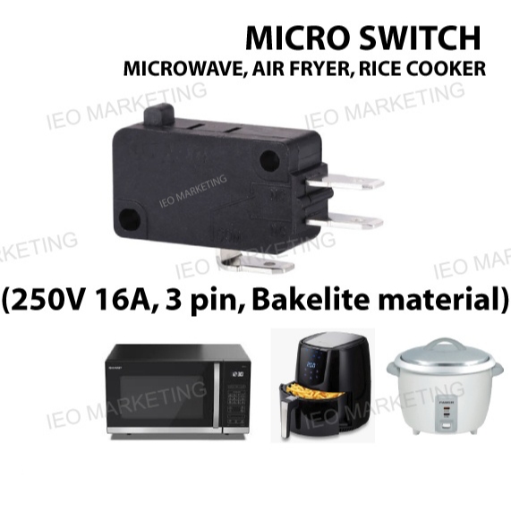 MICRO SWITCH 16A PERIUK NASI RICE COOKER MICROWAVE AIR FRYER Panasonic ...