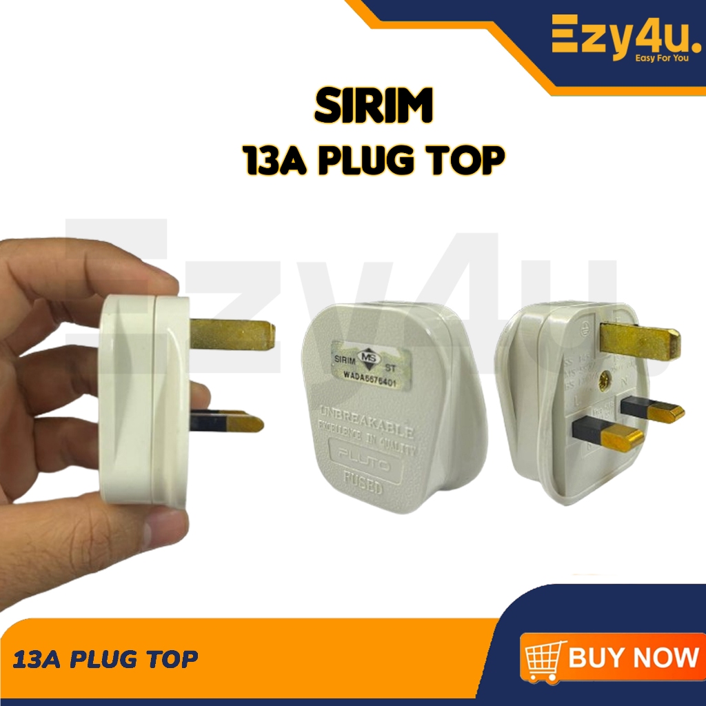 [SIRIM] 13A 3 Pin Plug Top Socket Plugtop Suis Electric Induction ...