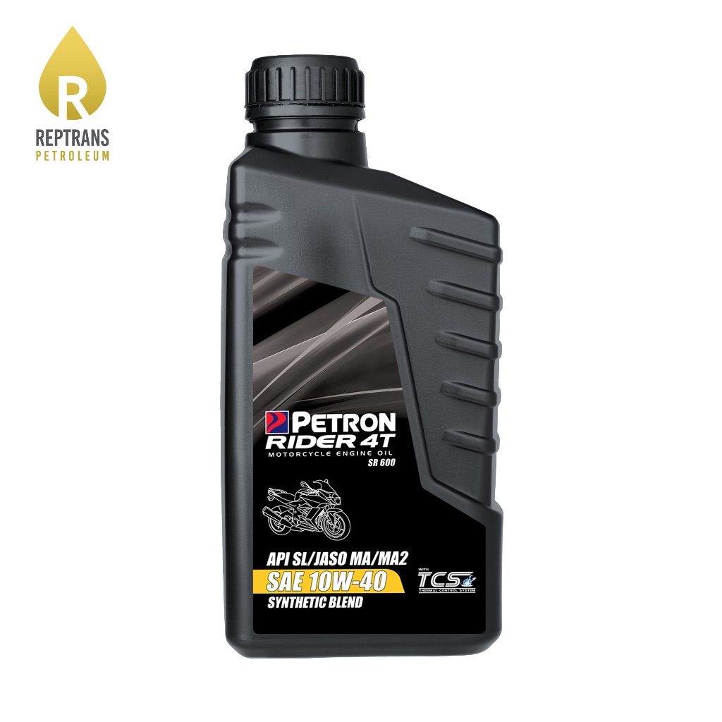 Petron Rider 4T Synthetic Blend Sae 10W-40 Motor Engine Oil (1L) 200029 ...