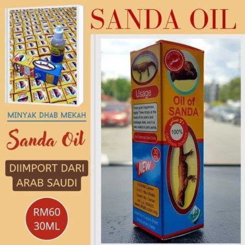 [READY STOCK] MINYAK DHAB MEKAH SANDA OIL ORIGINAL | Shopee Malaysia