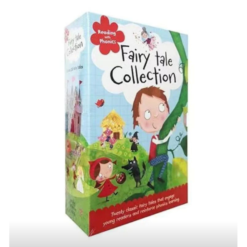 (20 Books) Reading With Phonics Fairy Tale Collection Story Book | Shopee Malaysia