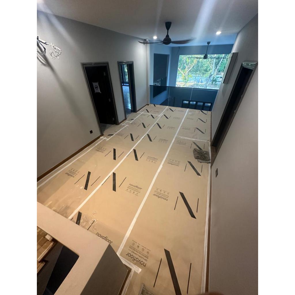 Renovation Floor Protection novafloor Floor Mat Floor Underlay EVA Underlay Foam With Aluminium ...