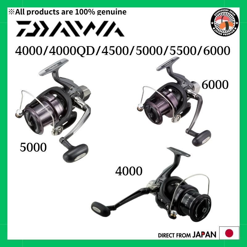Daiwa 17 Crosscast [4000/4000QD/4500/5000/5500/6000] spinning reel Direct from JAPAN | Shopee ...