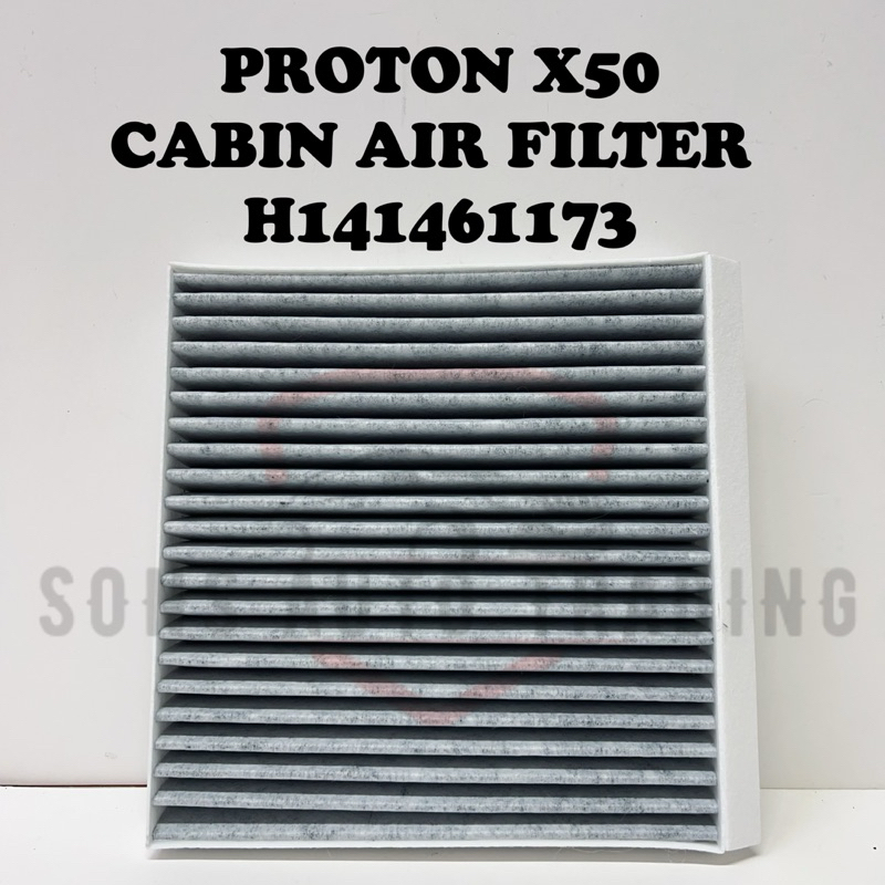 PROTON X50 AIRCOND CABIN AIR FILTER (CARBON) H141461173 | Shopee Malaysia