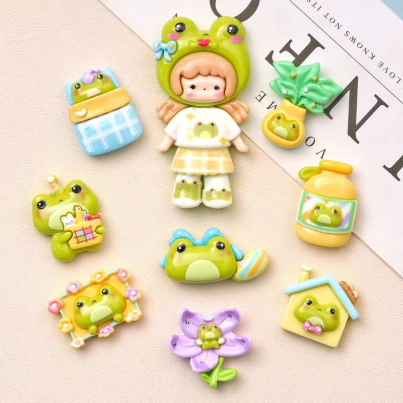 Cutie Frog Girl DIY Series 蛙蛙可爱小女孩系列 | Shopee Malaysia
