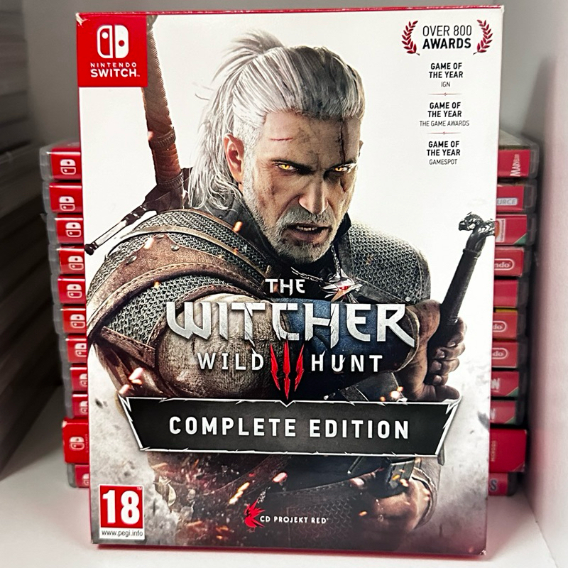 (COMPLETE EDITION ) NINTENDO SWITCH THE WITCHER 3 WILD HUNT COMPLETE ...