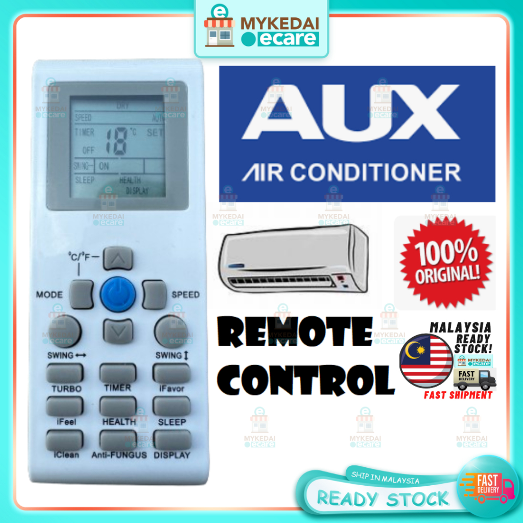 AUX Air Conditioner Remote Control YKR-P/001E YKR-P/002E inverter ...