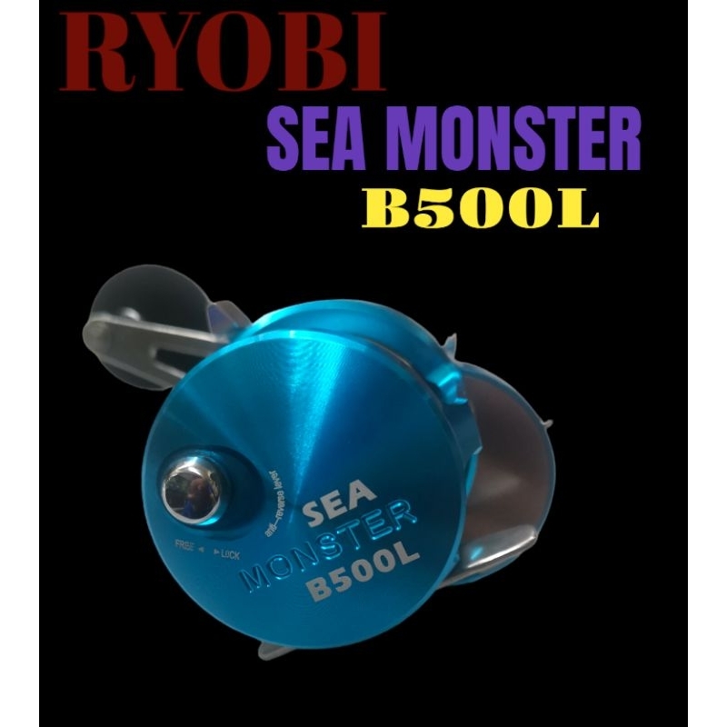 Ryobi sea monster b500l slow jigging fishing reel | Shopee Malaysia