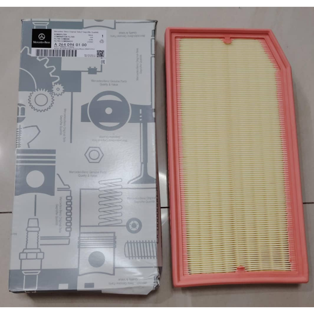 2640940100 AIR FILTER M264 ENGINE MERCEDES W205 W257 W213 W253 | Shopee ...