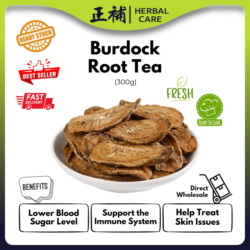 Burdock Root Tea 牛蒡茶 (300g) Herbal Care | Shopee Malaysia