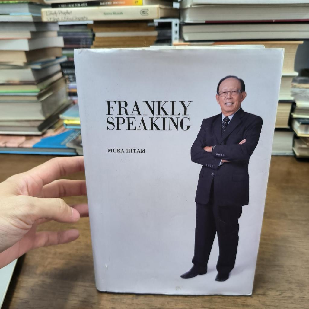 Frankly Speaking Tun Musa Hitam | Shopee Malaysia Frankly Speaking Tun Musa Hitam | Shopee Malaysia