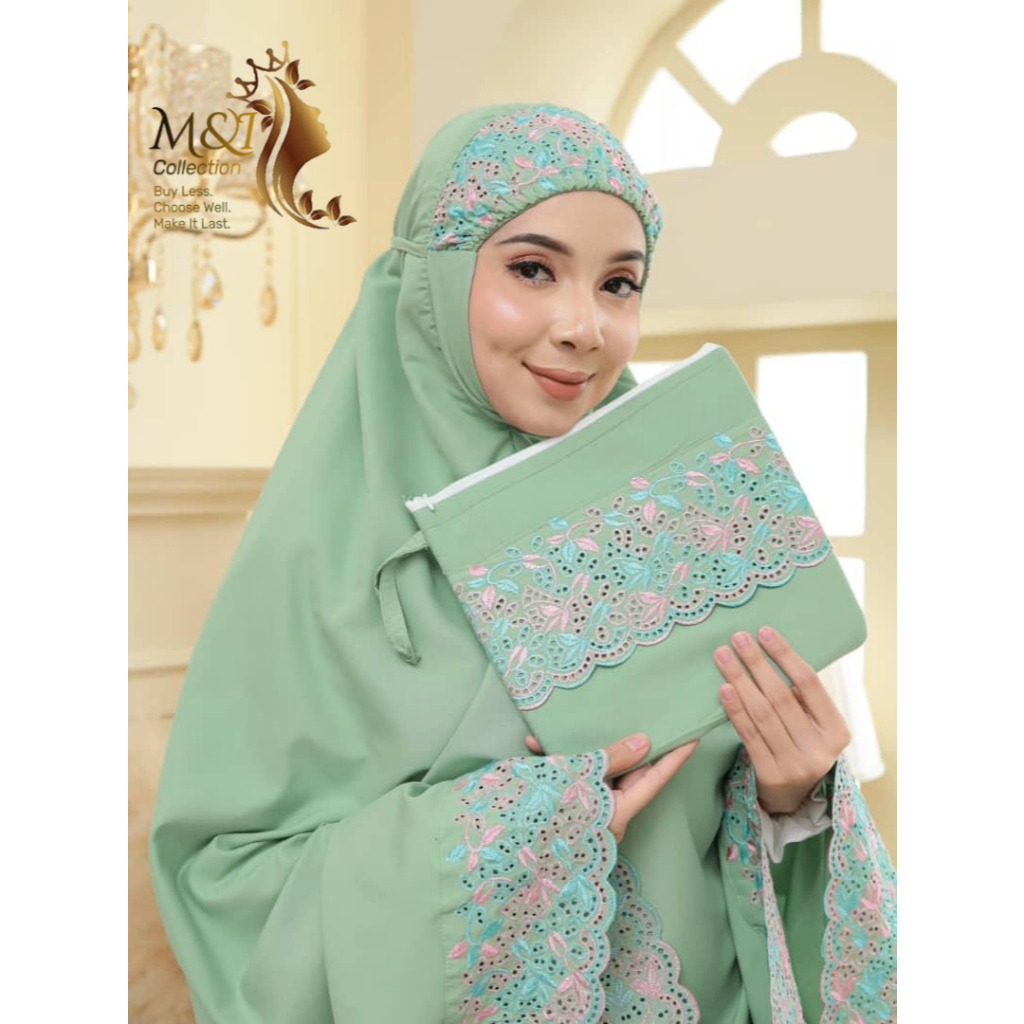 💥HOT SALE💥EMBROIDERY TELEKUNG PREMIUM COTTON FREE BAG |TELEKUNG TRAVEL ...