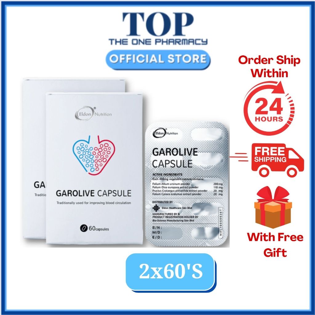 Eldon Nutrition Garolive 60's/ 2x60's | Shopee Malaysia