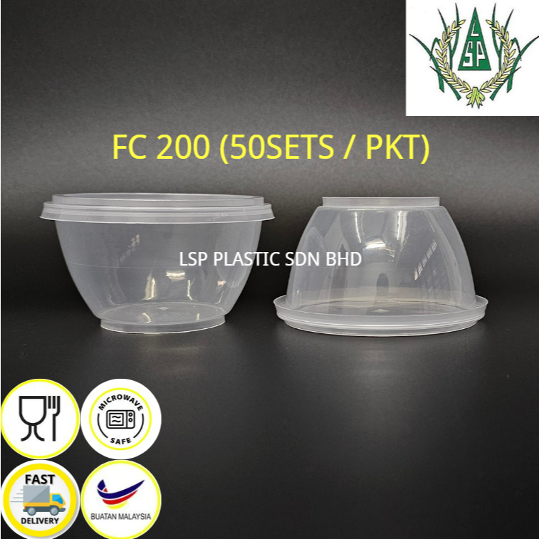 FC200 / SW2 / TLT2 Round Food Container / Round Dessert Container ...