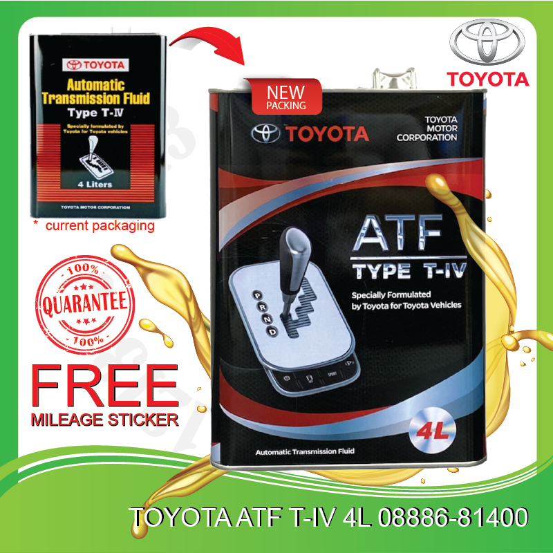08886-81400 ORI JAPAN TOYOTA T-IV AUTO OIL 4L VIOS ALTIS WISH CAMRY ...