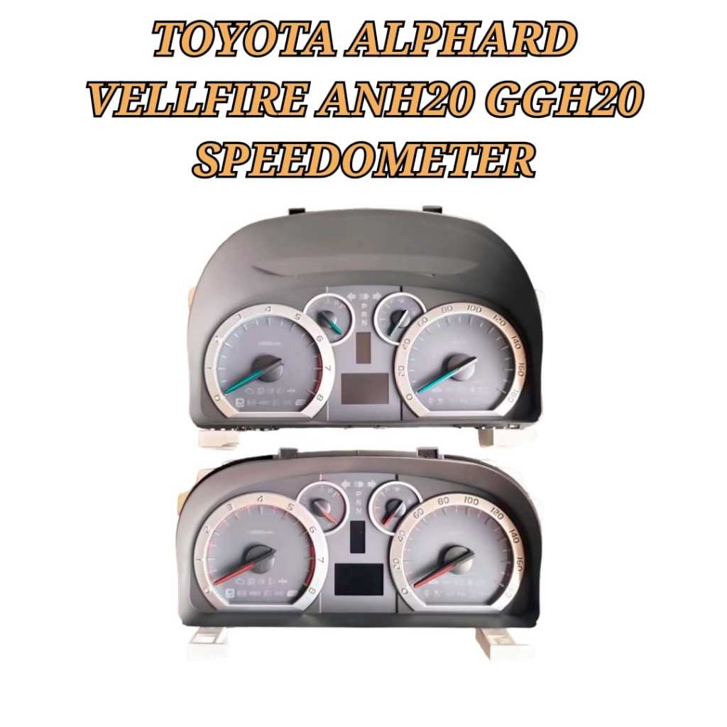 🇯🇵🇯🇵 Speedometer / Cluster Meter Toyota Alphard Vellfire ANH20 08-15 ...