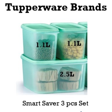 Tupperware Smart Saver Set | Shopee Malaysia