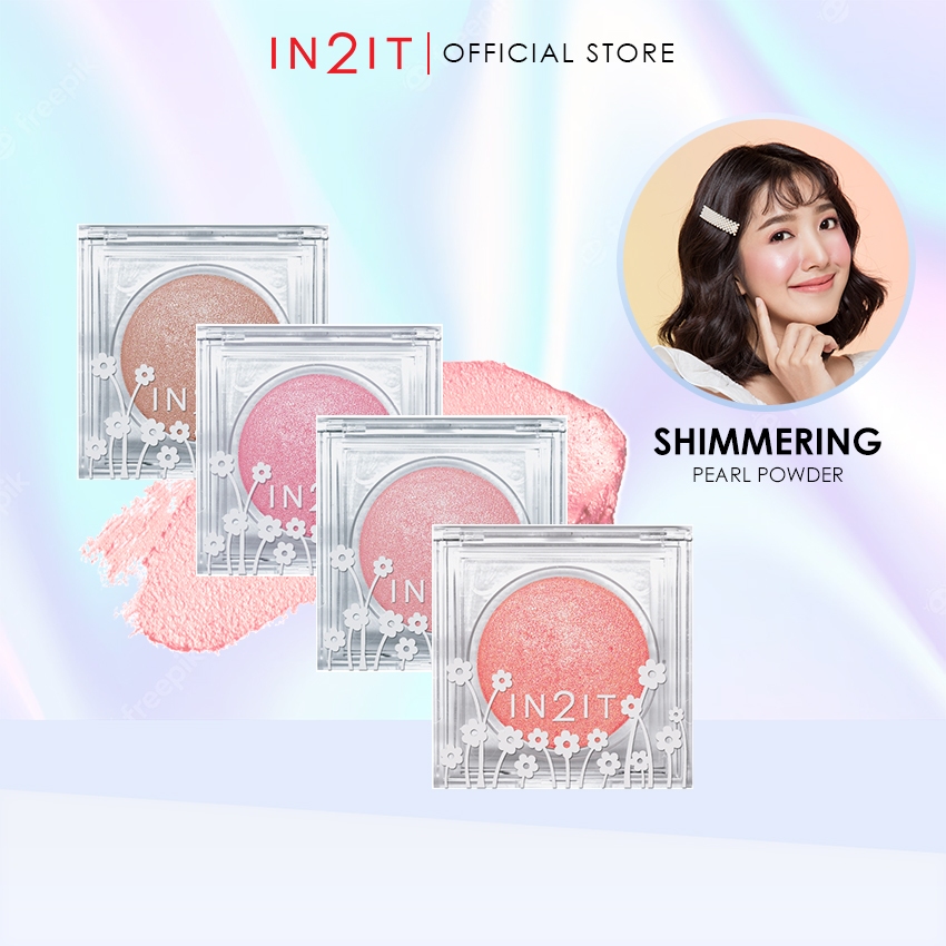 IN2IT Sheer Shimmer Blush 4g (SB) | Shopee Malaysia