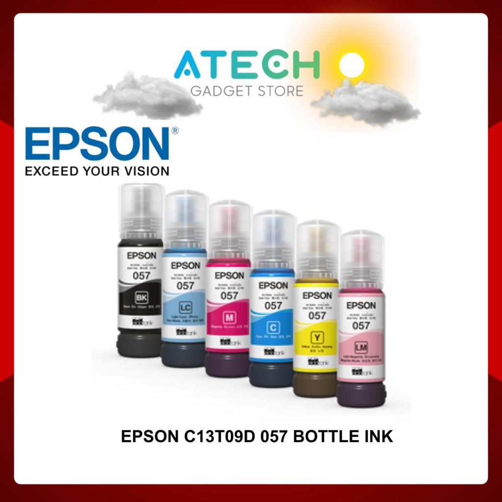 Original Epson L8050 L18050 Ink Bottle CMYK LMLC 057 | Shopee Malaysia