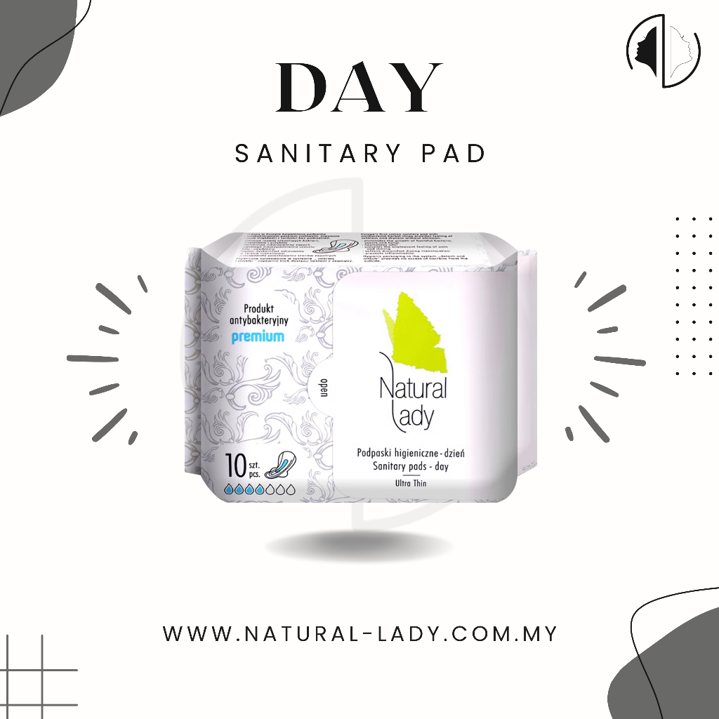 Natural Lady Day (10 pads per pack) | Shopee Malaysia