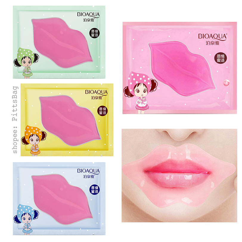 🇲🇾 Lip Care Collagen Mask Moisturizing Repair Gel BIOAQUA LipMask ...
