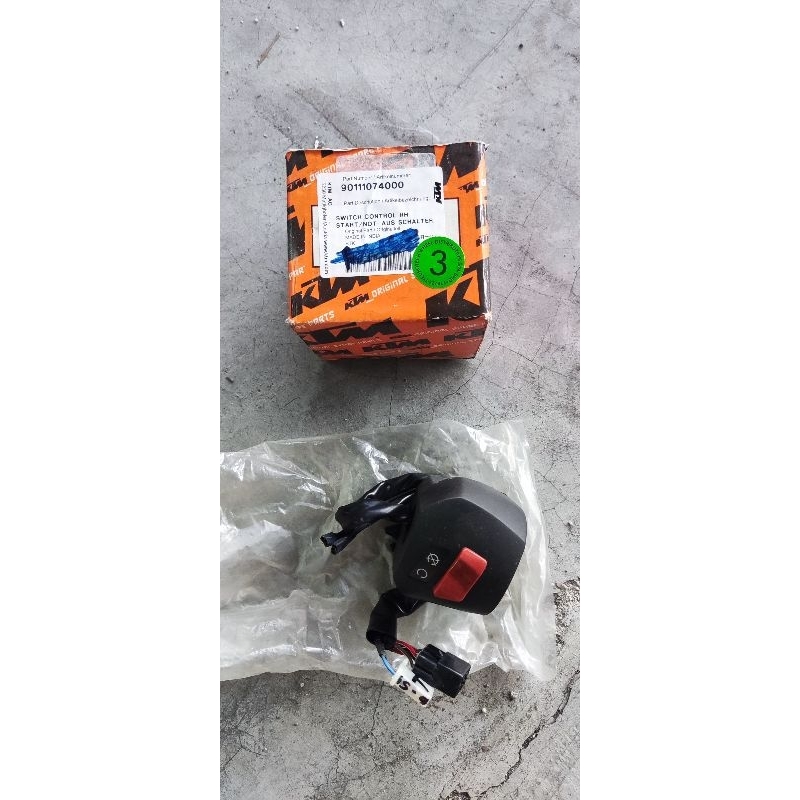 KTM 100% Original Start Emergency Stop Switch | Shopee Malaysia